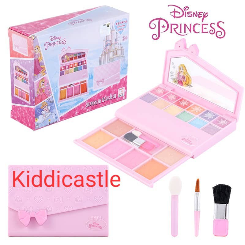 ( Kiddicastle ) Original Disnep Princess Make Up Set Kids | Shopee Malaysia