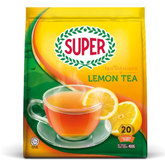 Super Tea Infusions Lemon Tea (20g x 20's) | Shopee Malaysia