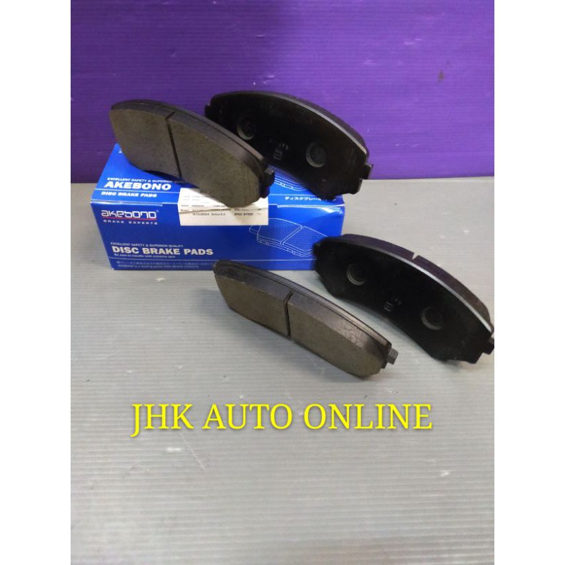 MITSUBISHI PAJERO V97 3.5CC GTI DISC PAD FRONT AKEBONO JAPAN (AN-493K ...