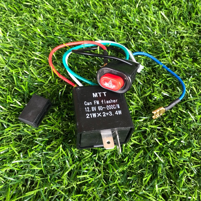 Universal Hazard Double Signal Switch + Relay | Shopee Malaysia