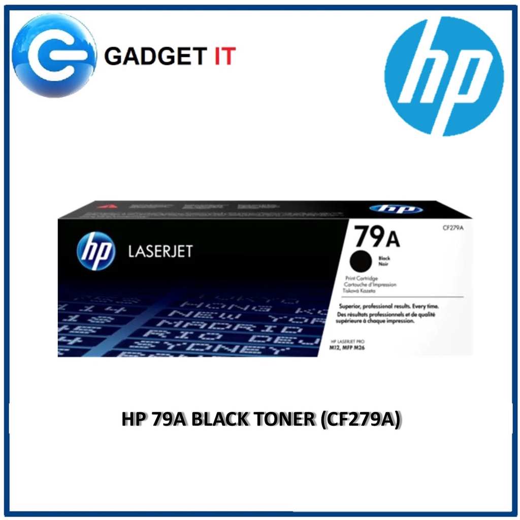 HP 79A BLACK ORIGINAL LASERJET TONER CARTRIDGE (CF279A) | Shopee Malaysia