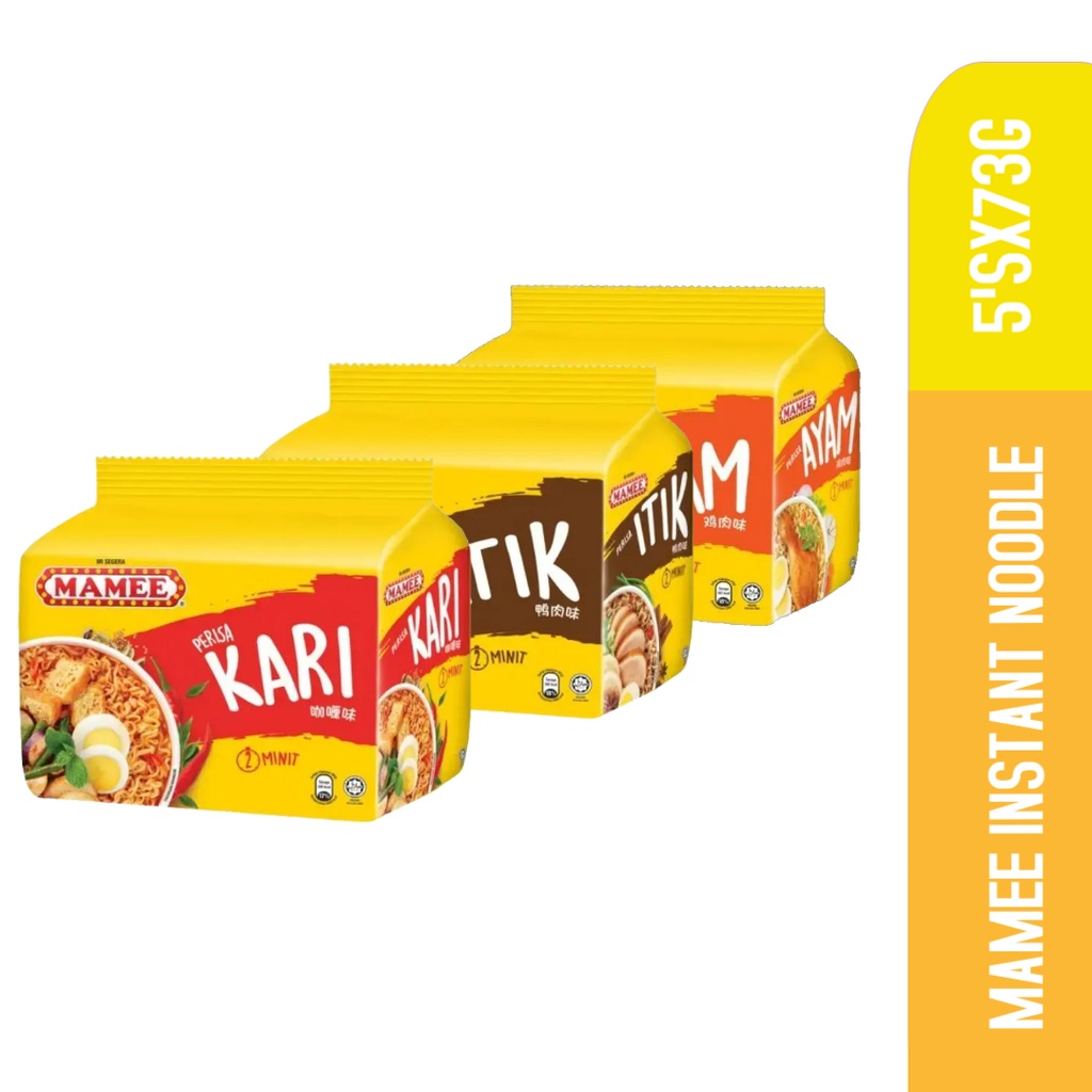MAMEE INSTANT NOODLE 5'SX73G | Shopee Malaysia