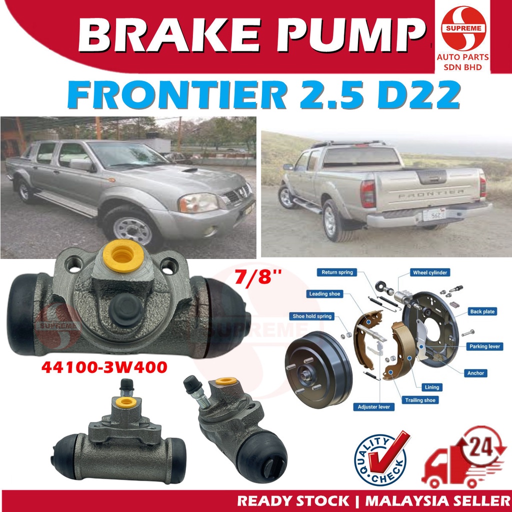 S2U Rear Wheel Brake Pump Nissan Frontier 2.5 D22 Cylinder Hydraulic ...