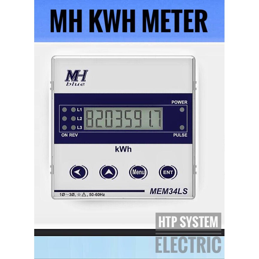 MH DIGITAL KWH METER (ENERGY METER) MEM34LS | Shopee Malaysia