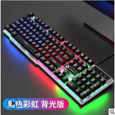 🔥ReadyStockIn🇲🇾🔥 Alpha GX9 Mechanical GAMING KEYBOARD 104keys Colorful ...