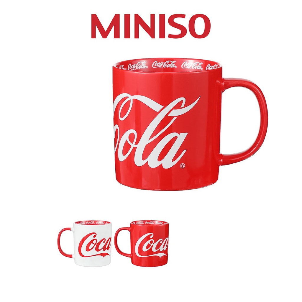 MINISO Coca Cola Simple Collectable Mug 440ml | Shopee Malaysia