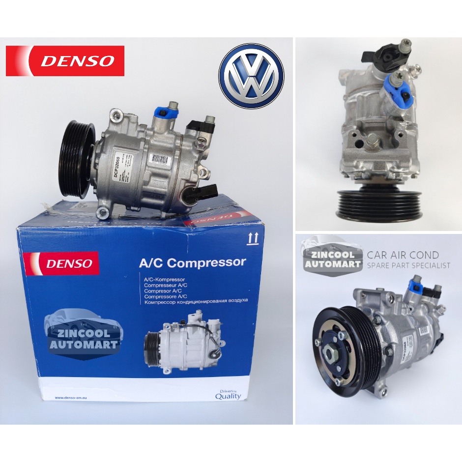 Volkswagen Golf MK7 15' / Audi TT / A4 AirCond Compressor 6SES14C 6PK 💯 ...