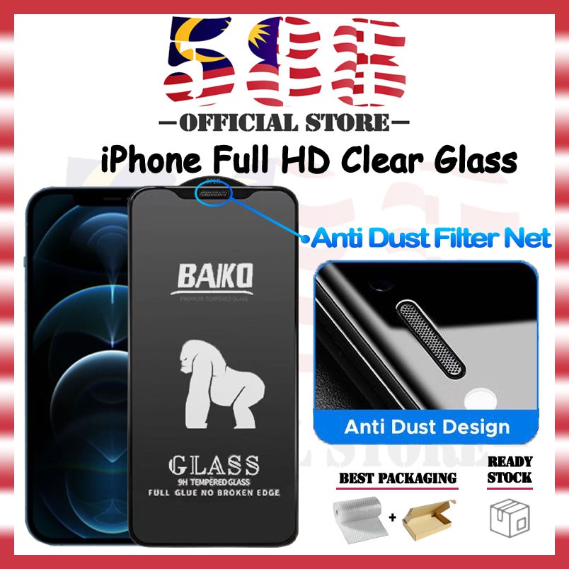 (Dustproof) 16 Pro Max 15 Plus 14 Pro Max 13 12 Mini 11 X XR XS Full ...