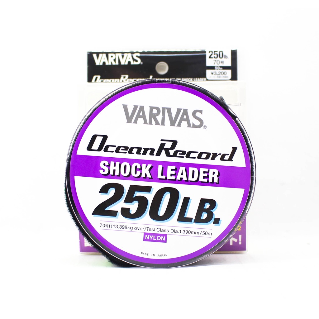 Varivas Ocean Record Nylon Shock Leader Fishing Line 50m | Shopee Malaysia