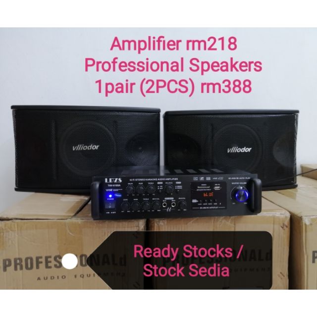 LDZS Amplifier with Professional Speakers VLLIODOR | Shopee Malaysia