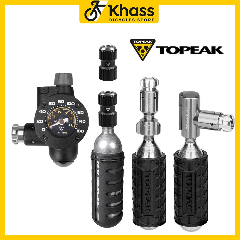 TOPEAK AIRBOOSTER Series - Co2, Inflator, Gauge | Shopee Malaysia