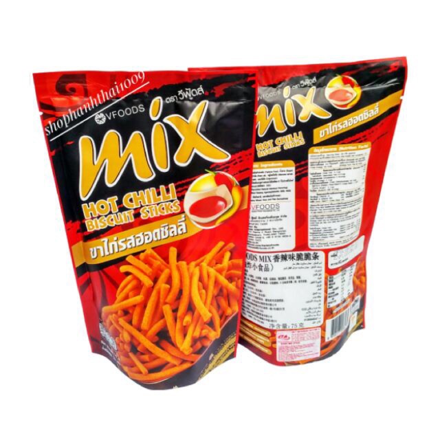 Mix Snack Sticks Thai Spicy Chili Flavor 50g Pack | Shopee Malaysia