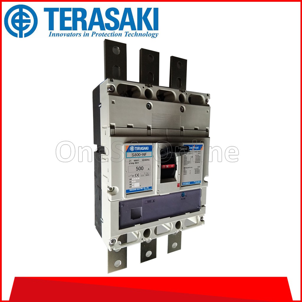 TERASAKI MCCB,3P 50KA 500A/630A/800A(S800NF-3P) | Shopee Malaysia