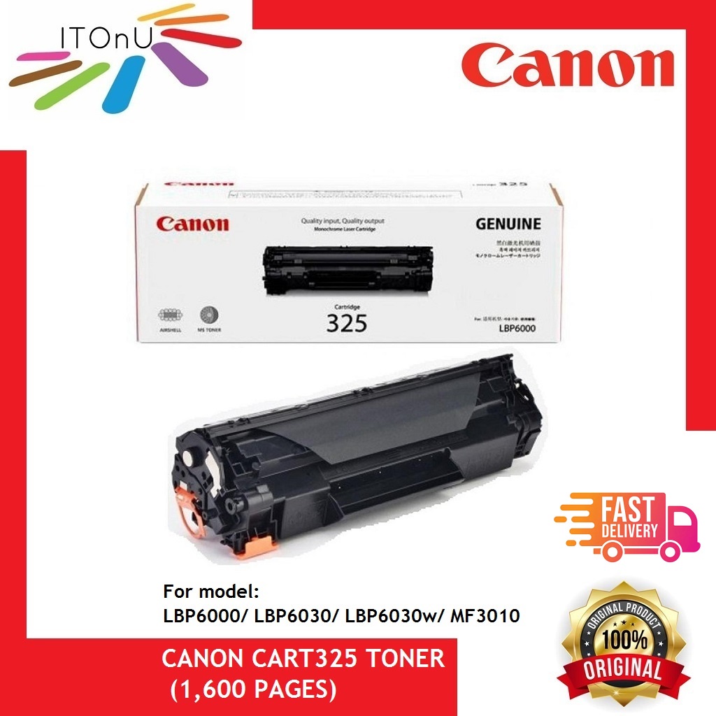 [100% GENUINE] CANON CARTRIDGE 325 TONER LBP 6000 LBP6000 LBP6030 6030 ...