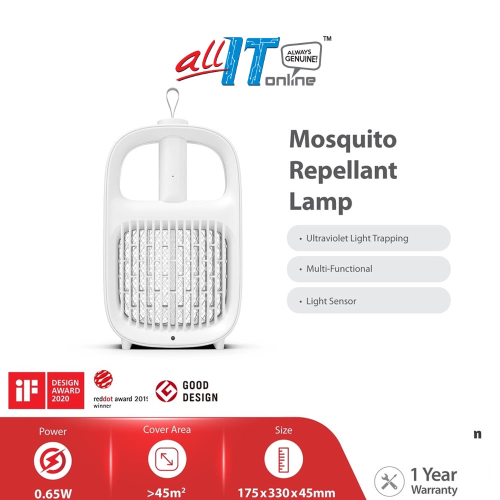 Yeelight Mosquito Repellent Lamp Insect Zapper Portable Fly Swatter 2 ...