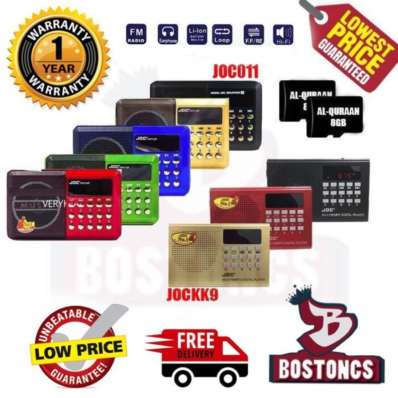 🔥 HOT ITEM 🔥JOC Radio Speaker 30 juzuk al Quran Rechargeable USB ...