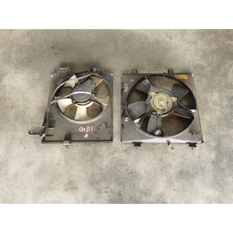 Mitsubishi Gdi 1.8 Turbo Radiator Fan / Aircond Fan Motor With Casing ...