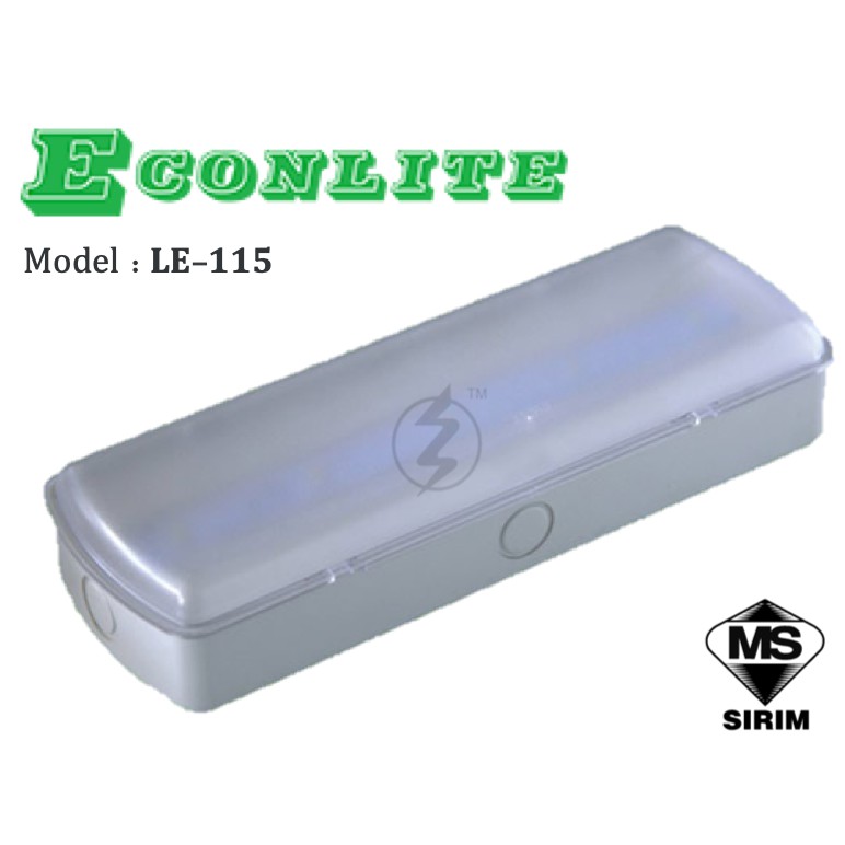 ECONLITE LE-115 LED High Efficiency Emergency Light Bomba Approved ...