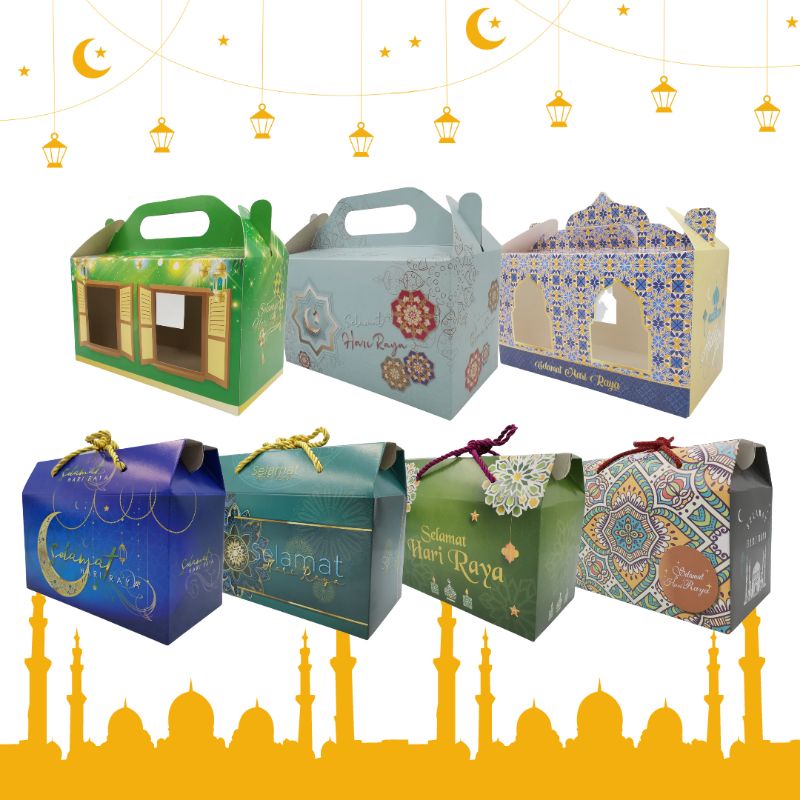 Kotak Selamat Hari Raya | Kotak Kuih Raya | Kotak Biskut Raya | Raya ...