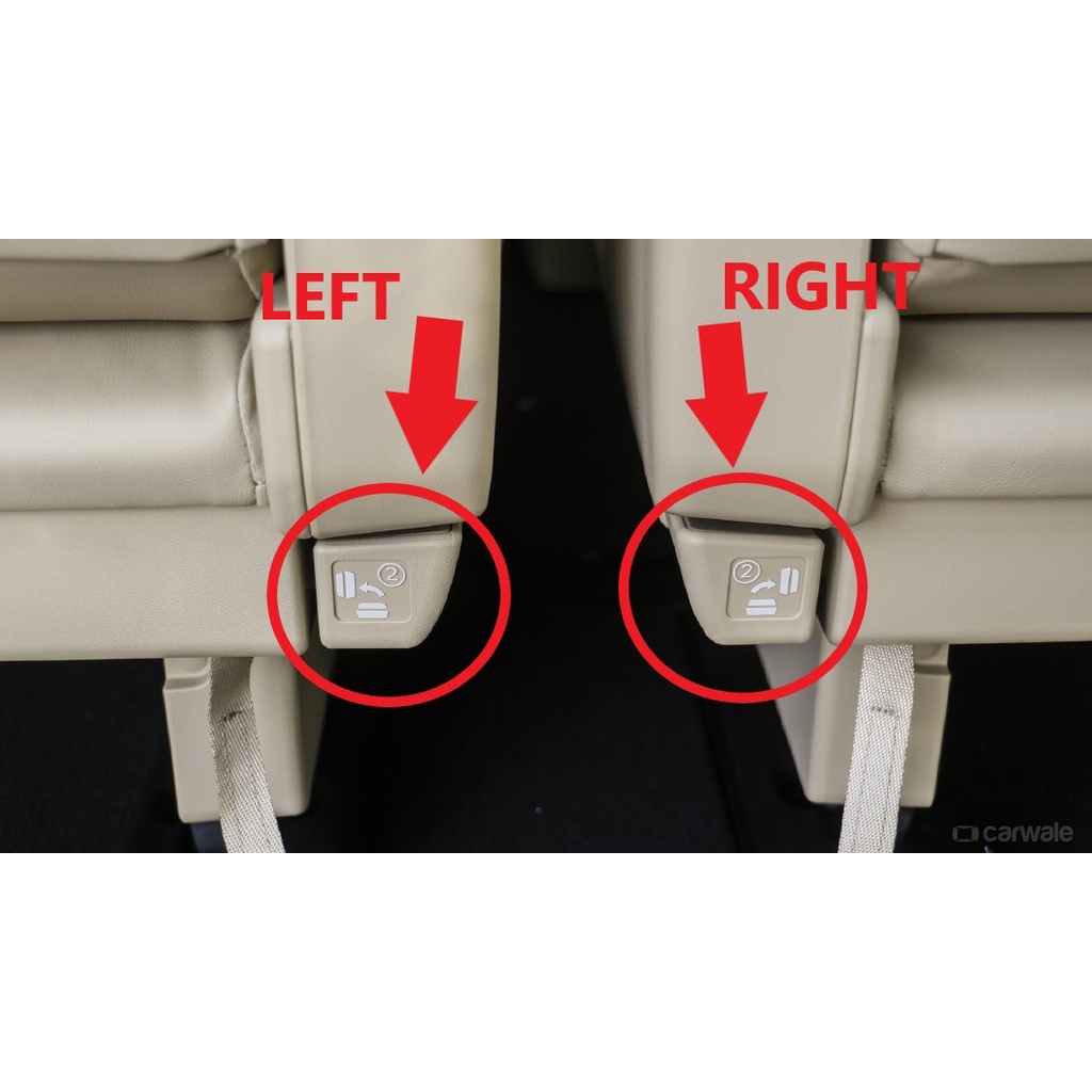 GENUINE TOYOTA ALPHARD VELLFIRE AGH30 GGH30 AYH30 REAR SEAT COVER CAP ...