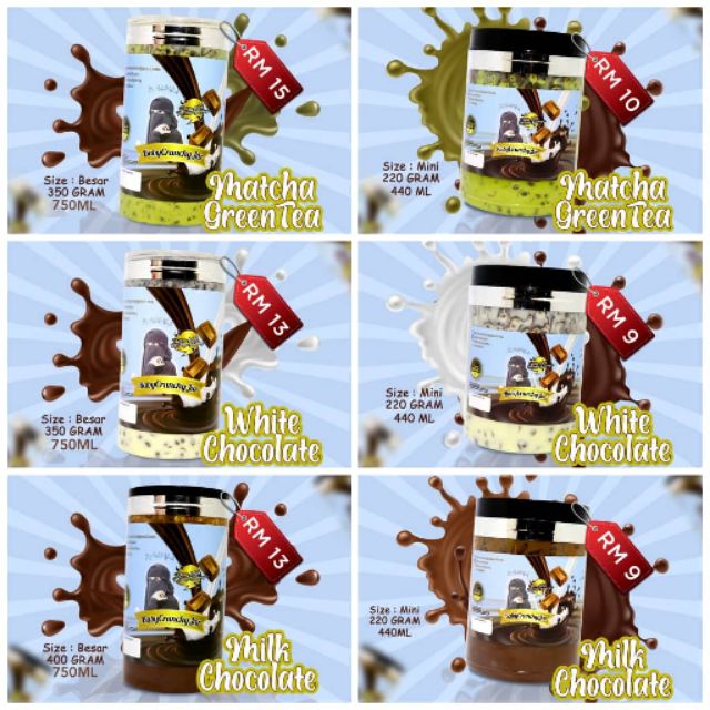 Choco Jar Chocolate Jar Baby Crunchy Jar Big Mini With Oreo/M&M ...