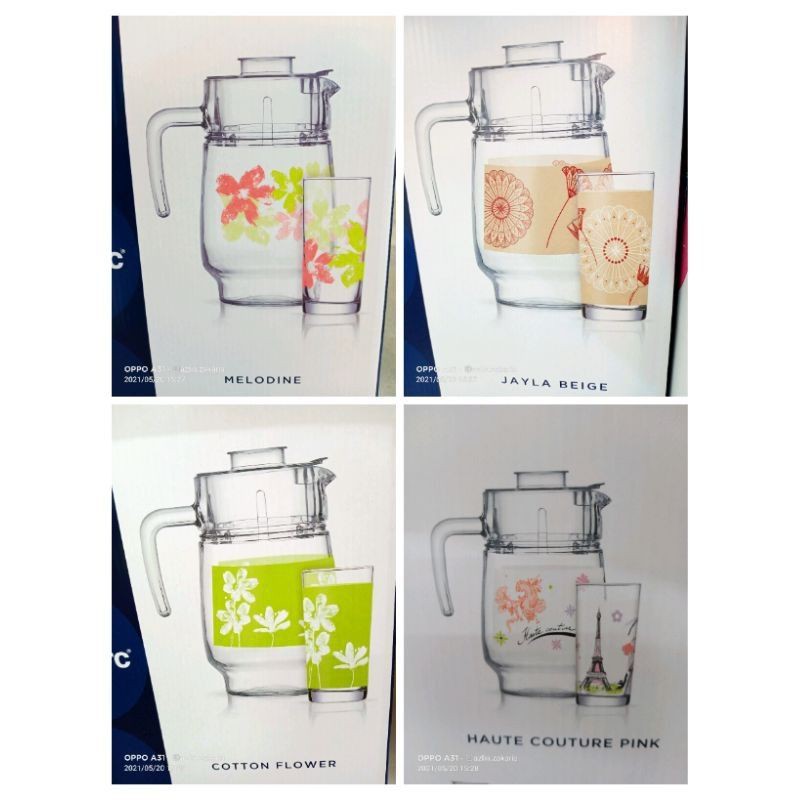 LUMINARC WATER SET 7PCS | Shopee Malaysia