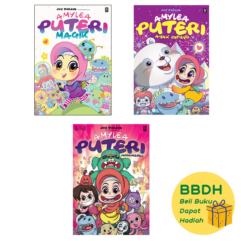 【Jombuku】(Komik-M)Amylea : Puteri Magik/Puteri Anak Patung/Puteri ...