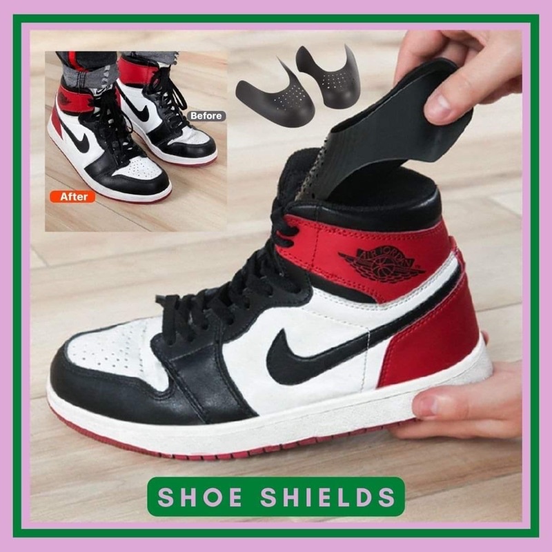 1 Pair Shoe Shields Sneaker Shields Crease Killer Toe Box Protector ...