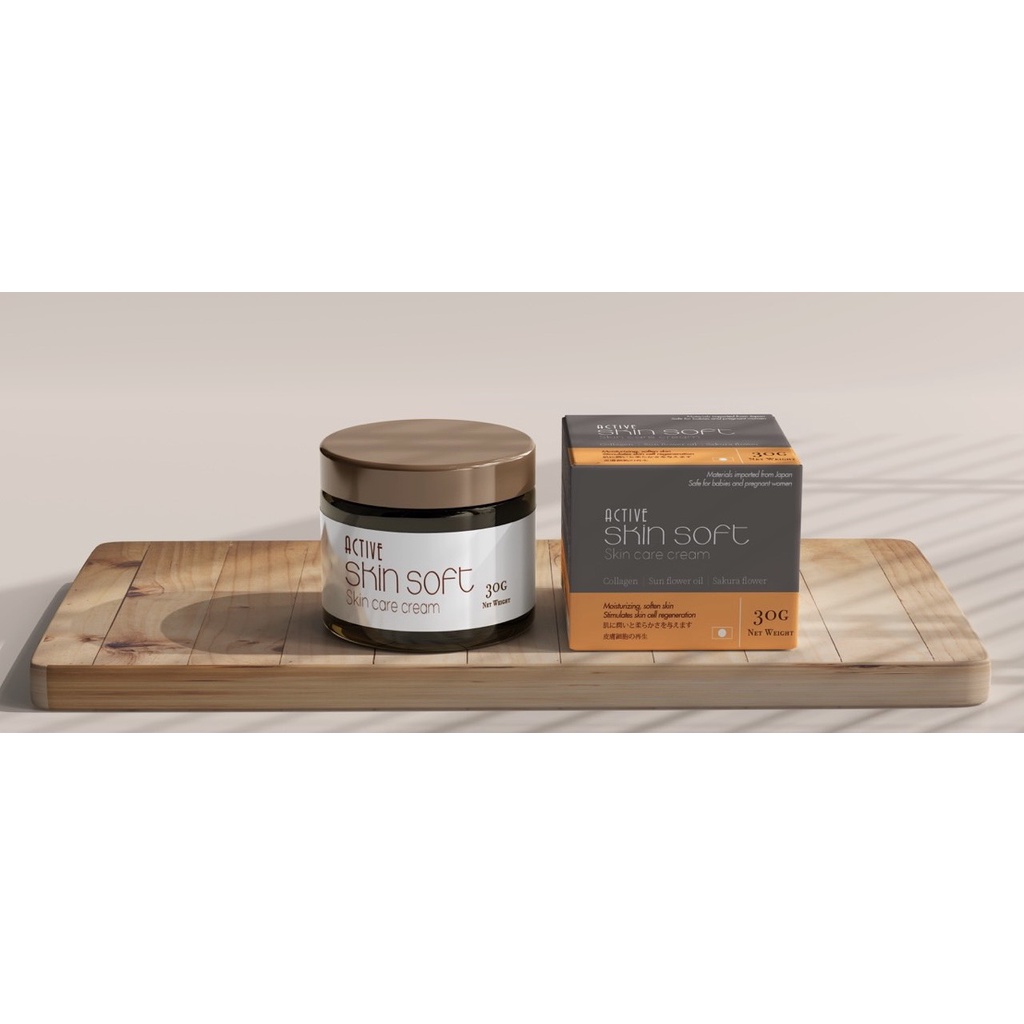 Skin SOFT SKIN CREAM 30GR - PREVENT AGING - MOISTURIZES SKIN - ANTI ...