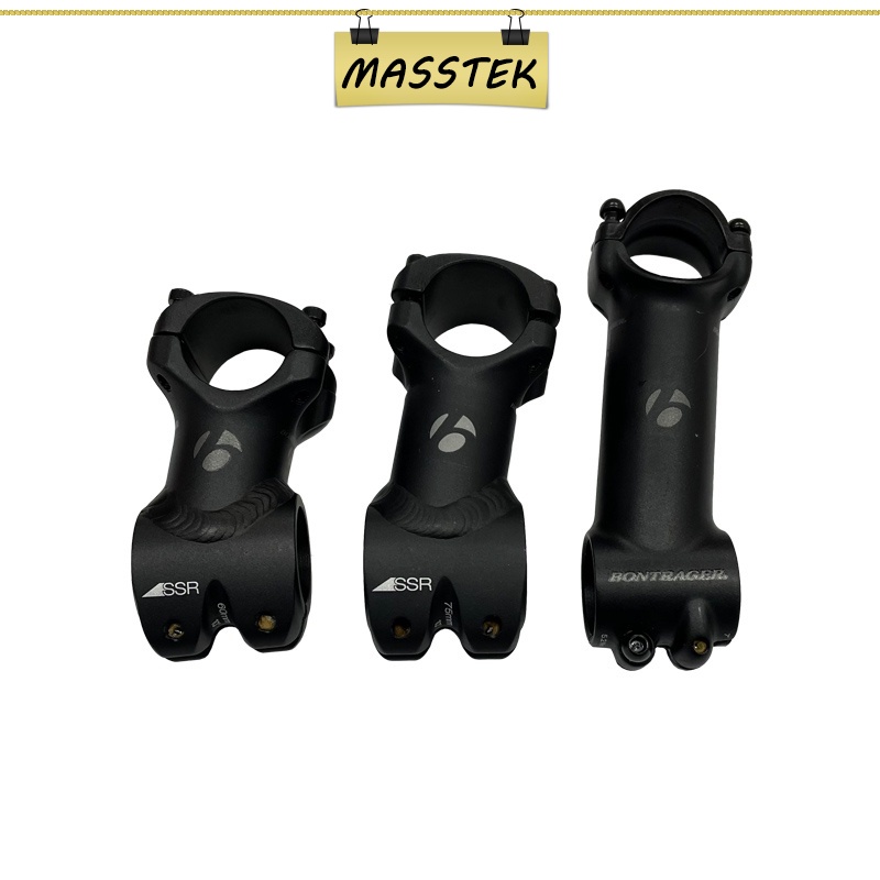 MASSTEK Bike Stem 10 Degree 31.8*60/75mm Alloy Handlebar Stem 7degree ...