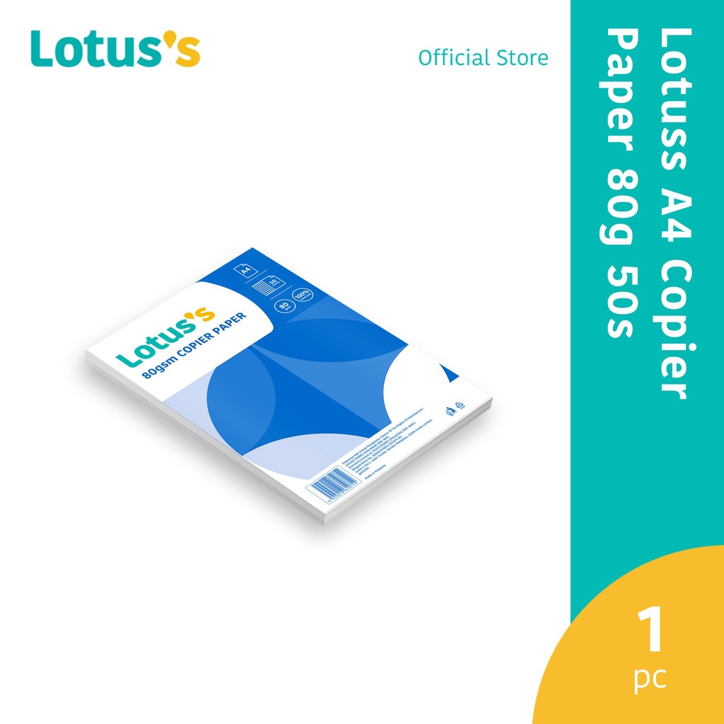 Lotus's A4 Copier Paper 80G 50S | Shopee Malaysia
