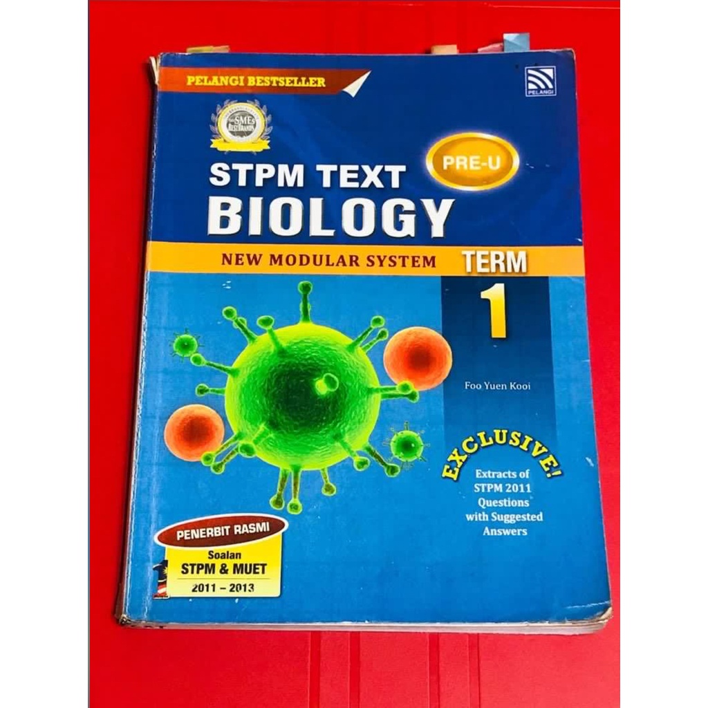 PRE-U STPM Text Biology Term 1 (New modular system) | Shopee Malaysia