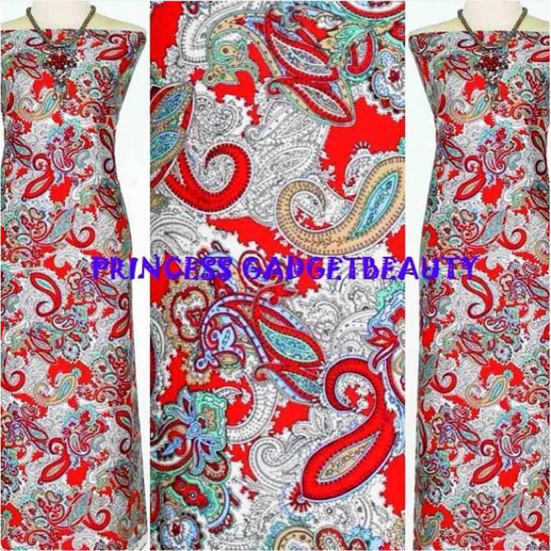 Kain cotton (kain ela 4 meter) belleboo design | Shopee Malaysia