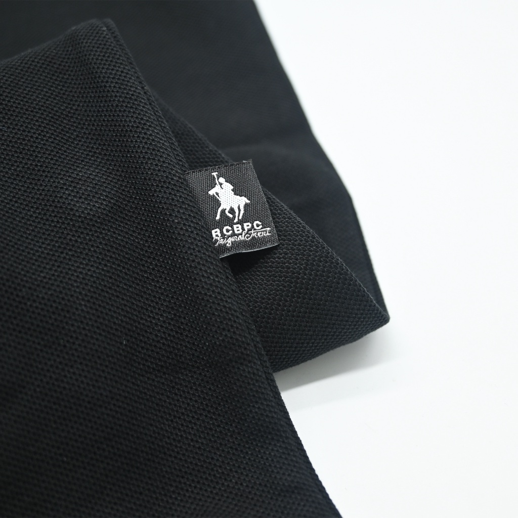 RCB Polo Club Baju Polo Lelaki Lengan Pendek Berkolar RMTS60688 - Black ...