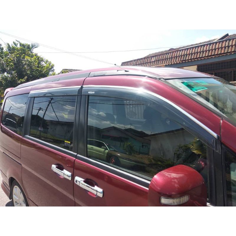 🔛 Ready Stock 🔛2001-2012 Nissan Serena C24 SR/QR Window Visor with ...