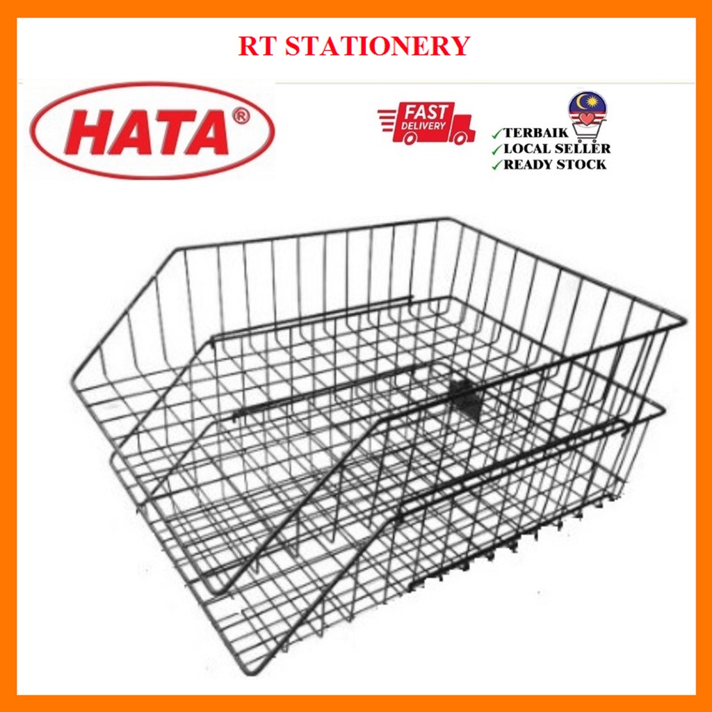 Hata 2 Tier Wire Tray Document/ Document Tray 302 | Shopee Malaysia
