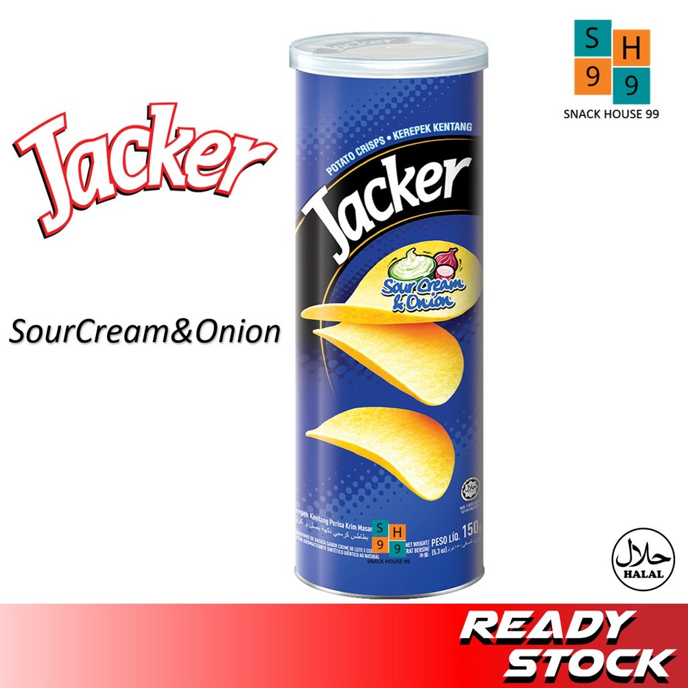 110g Oriental Jacker Potato Chip【Original/Spicy/BBQ/Vegetable/Tomato ...