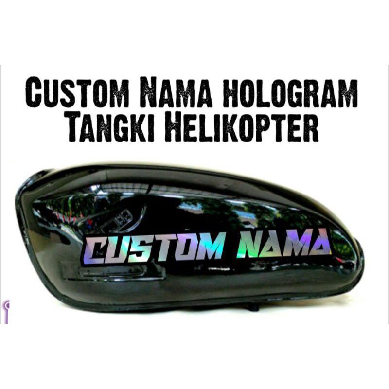 Custom HEREG TANK STICKERS, PAIR (LEFT RIGHT) | Shopee Malaysia