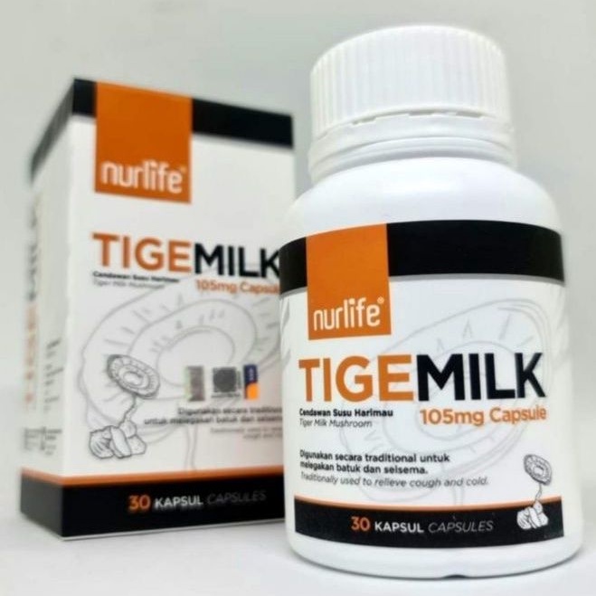 🔥Kapsul Cendawan Susu Harimau Tigemilk Veggi Capsule | Shopee Malaysia