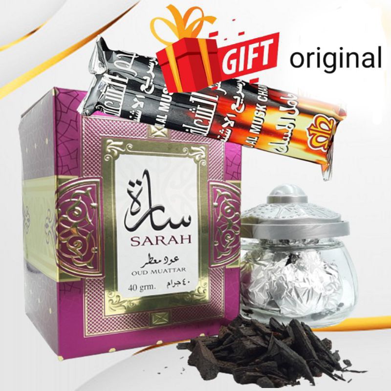 SARAH OUD MUATTAR🌟 (40grams) ♨️ by SUROORI U.A.E. arabian🌟bukhoor🌟 ...