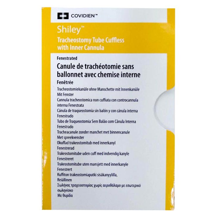 Covidien Shiley 6CFN Fenestrated Trach Tube Cuffless 1s | Shopee Malaysia