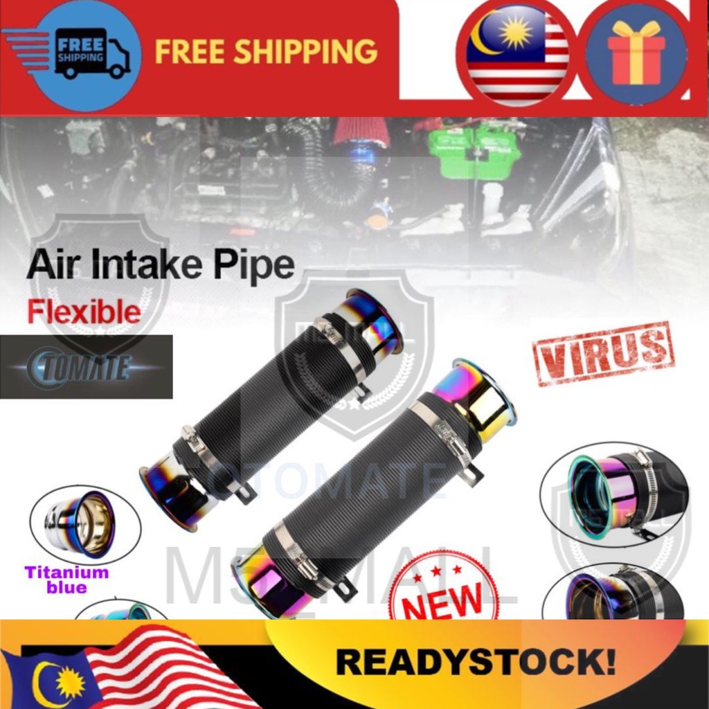R/STOK!! Titanium Racing Flexible Intake Hose / Universal Intake Pipe ...