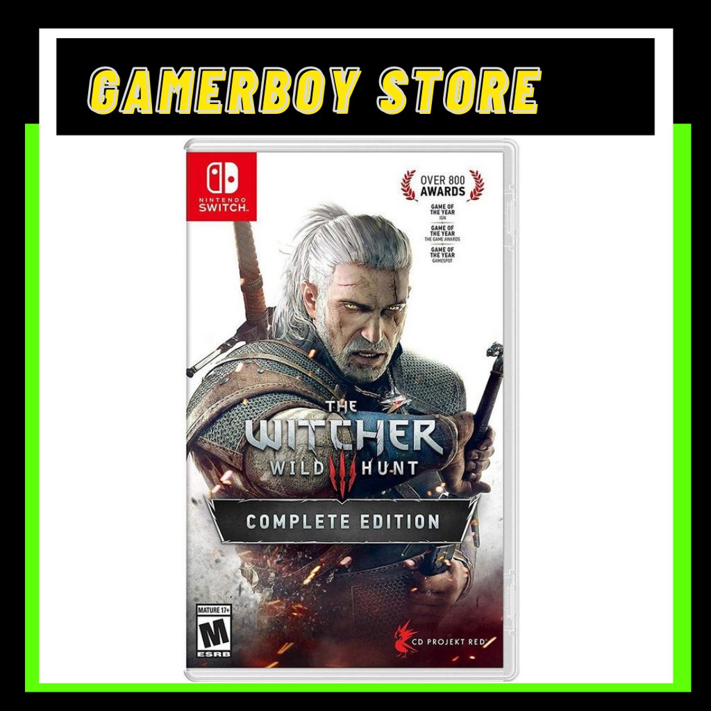 Nintendo Switch The Witcher 3: Wild Hunt Complete Edition NS | Shopee ...