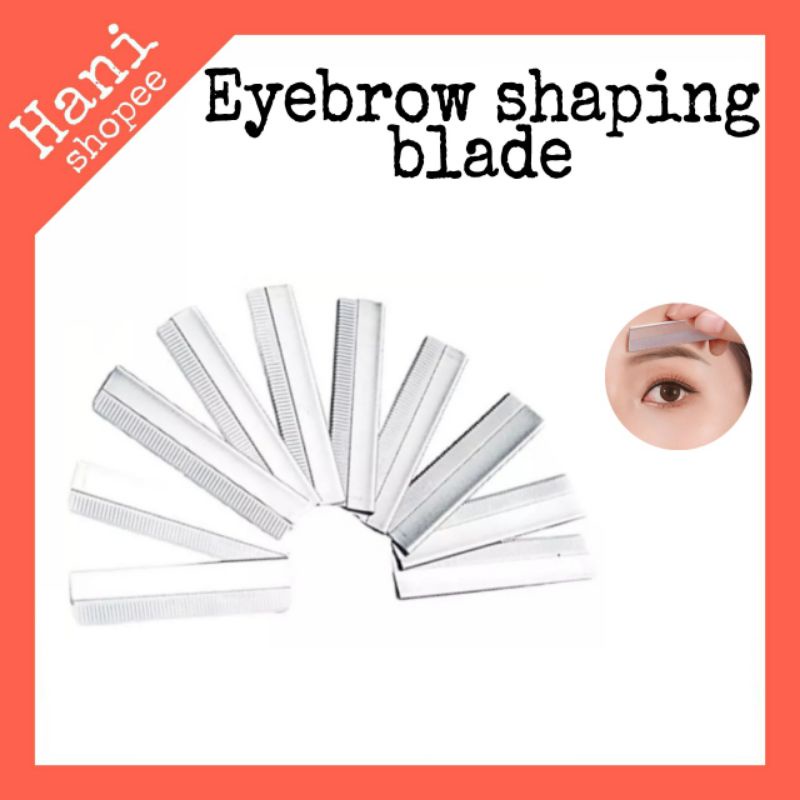 Eyebrow shaping blade (1box -10blade) | Shopee Malaysia
