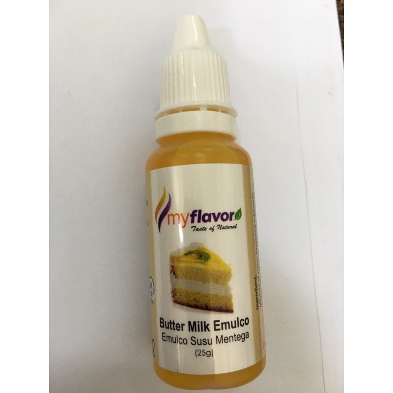 My flavor / myflavor food flavouring 25g emulco perasa creamy vanilla ...