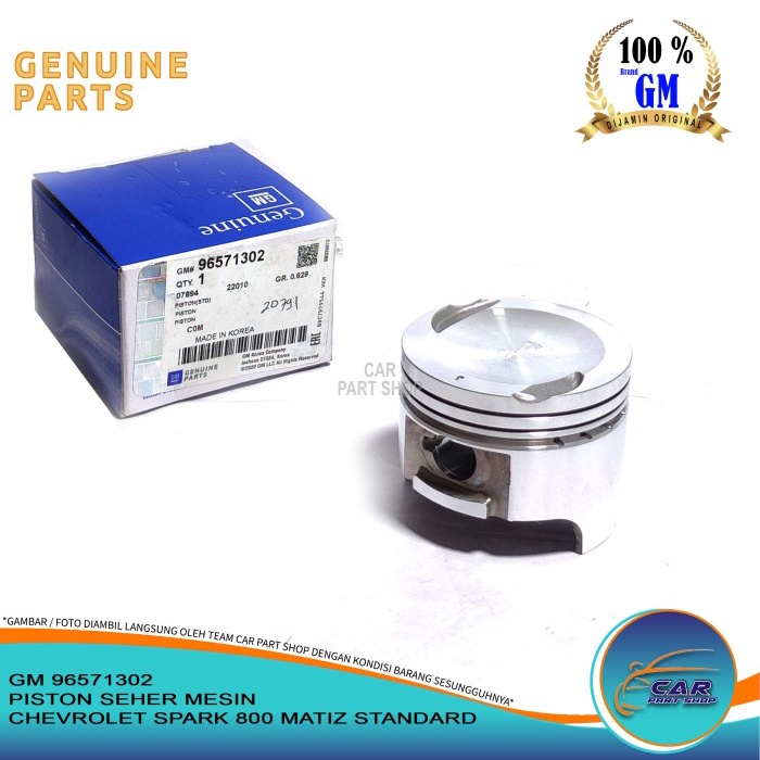 MESIN Piston SEHER CHEVROLET SPARK 800 MATIZ ORI GM STANDARD | Shopee ...