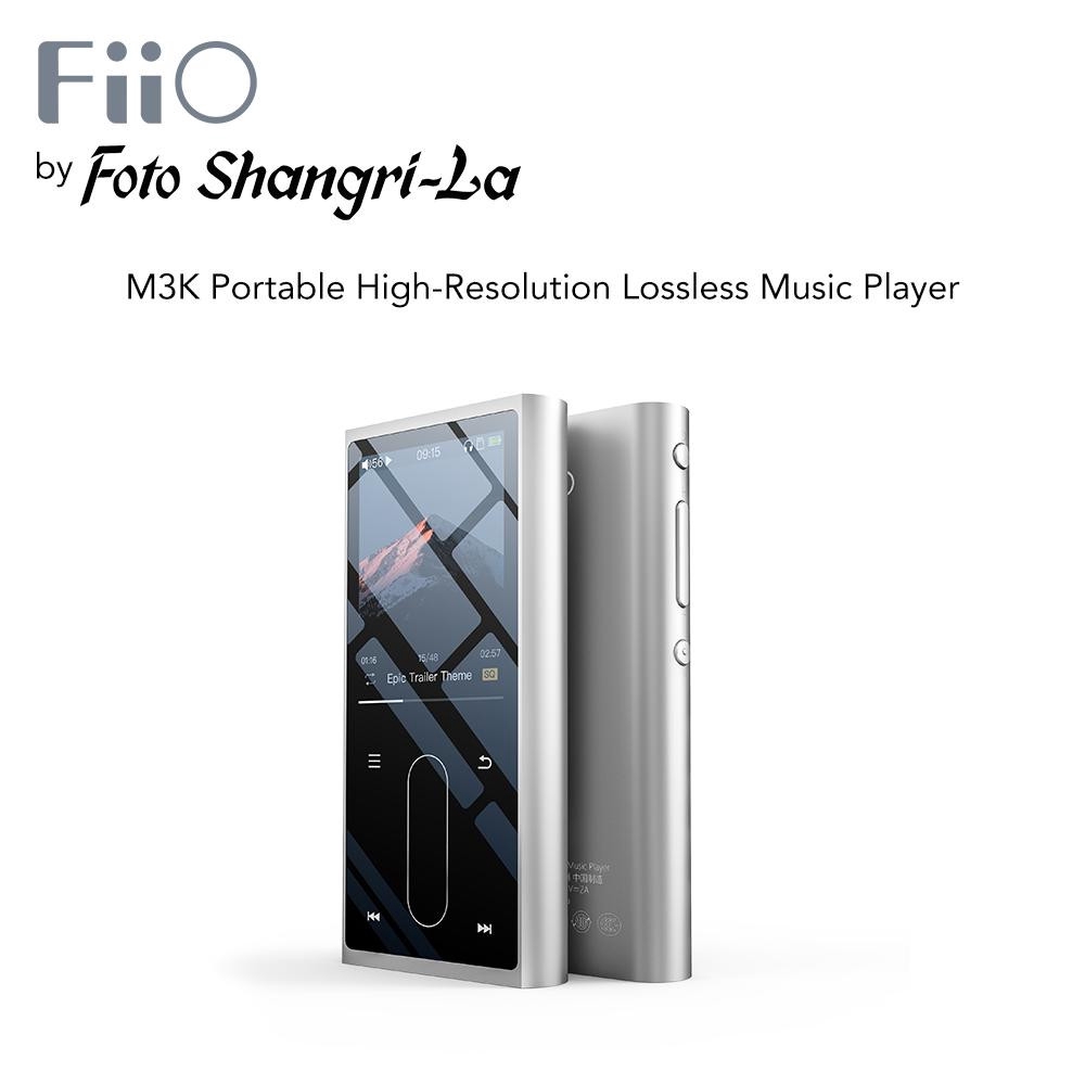 FiiO M3K Portable High-Resolution Lossless Audio Player with Display (2") + Capacitive Buttons ...
