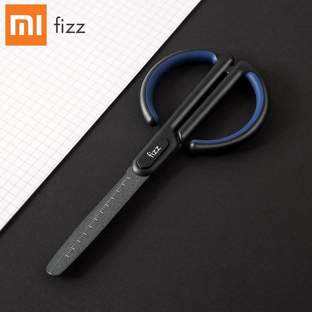 Xiaomi Fizz Anti-stick Scissors with Scale for Office School Student ...