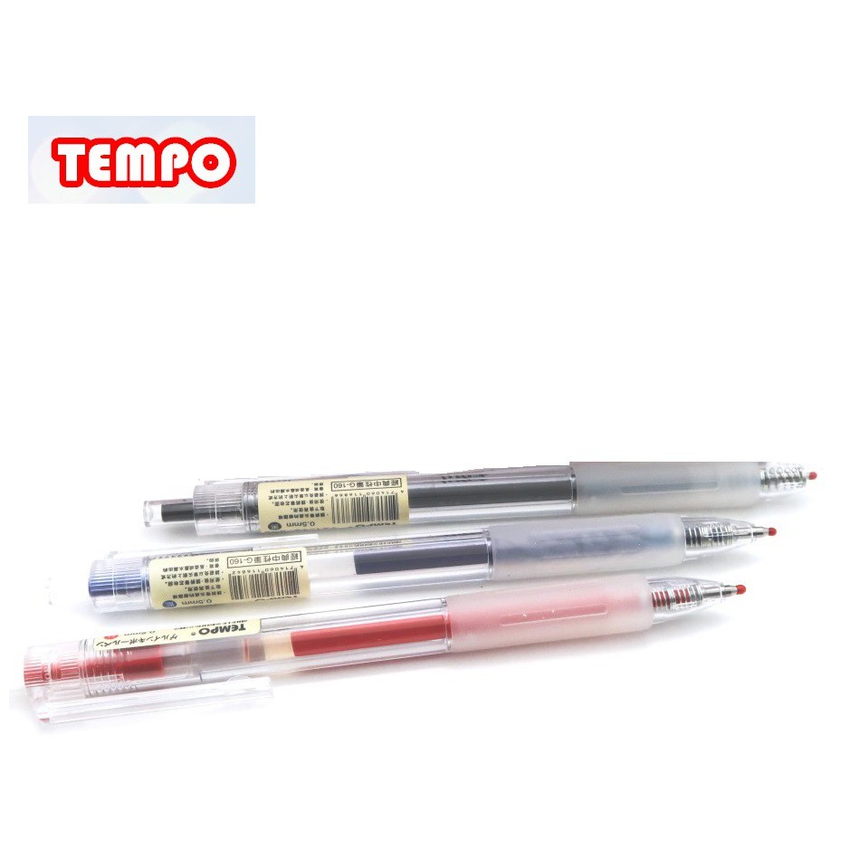 Rhythm TEMPO G-160 Classic Gel Pen 0.5mm | Shopee Malaysia