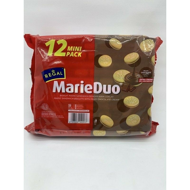 Regal Marie Duo Chocolate Flavor Biscuits 1 Pack 12 Packs | Shopee Malaysia